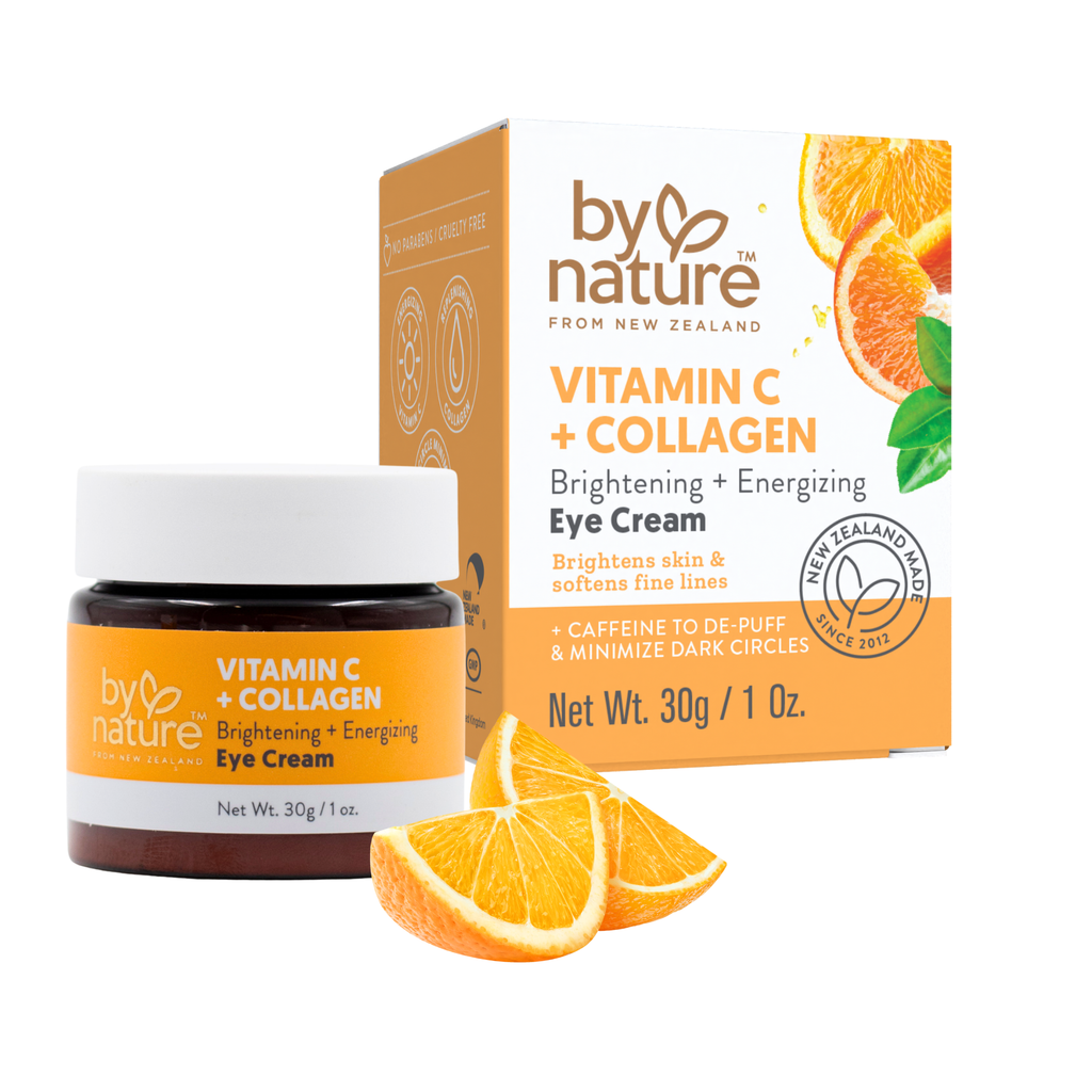 Vitamin C + Collagen Brightening & Energizing Eye Cream – By Nature ...