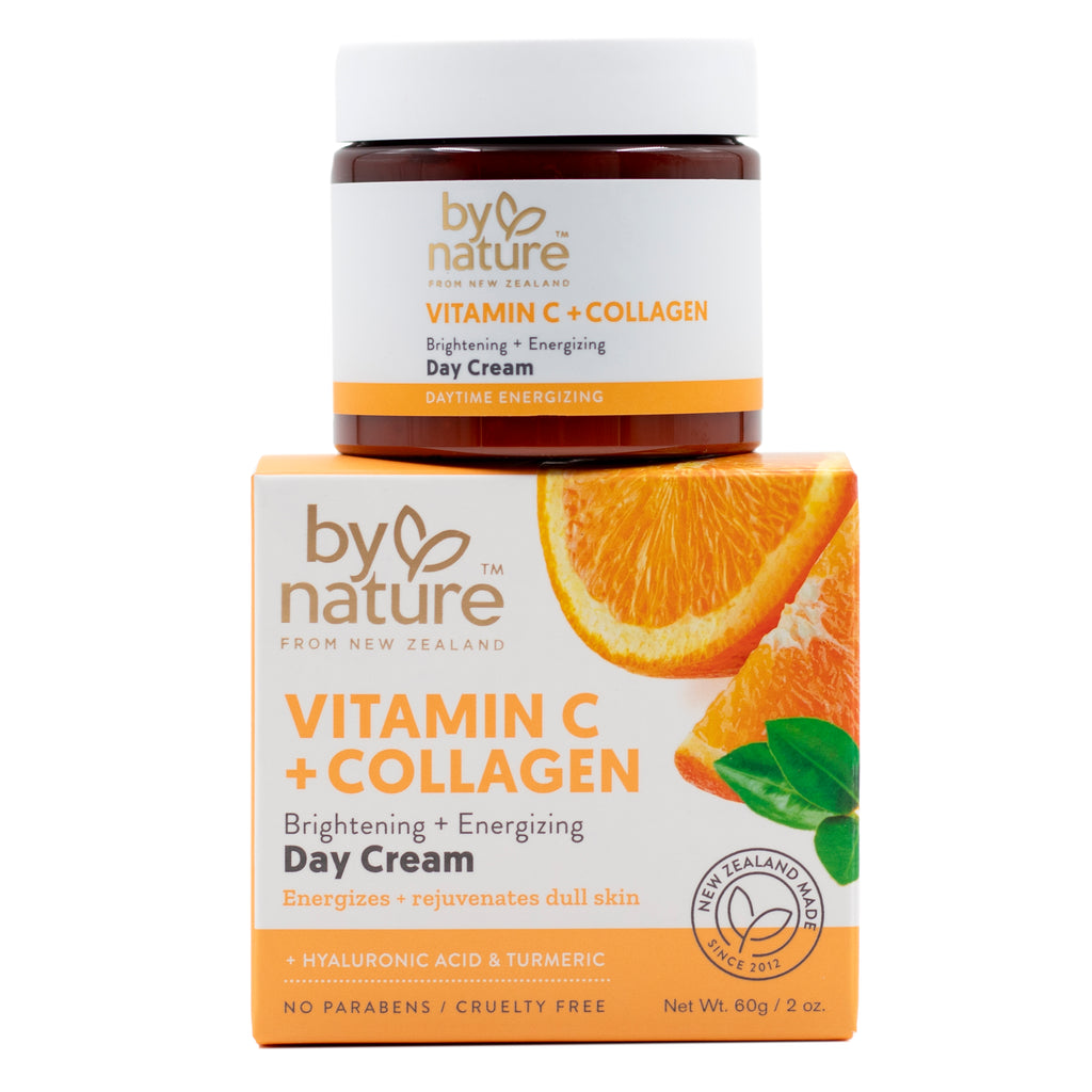 Day Cream with Vitamin C + Collagen - Brightening Skin Care – By Nature ...